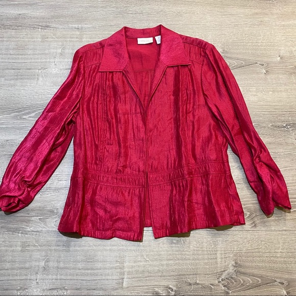 Chico's | Jackets & Coats | Chicos Mid Sleeve Jacket No Buttons | Poshmark